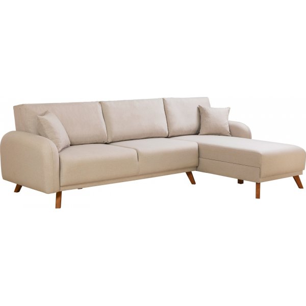 Kronos 2 sovesofa Cream - 22995,- - Sovesofaer - Trendrom.no