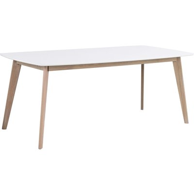 Olivia spisebord 190 cm - Hvit HPL/whitewash eik - 6295,- - Øvrige ...